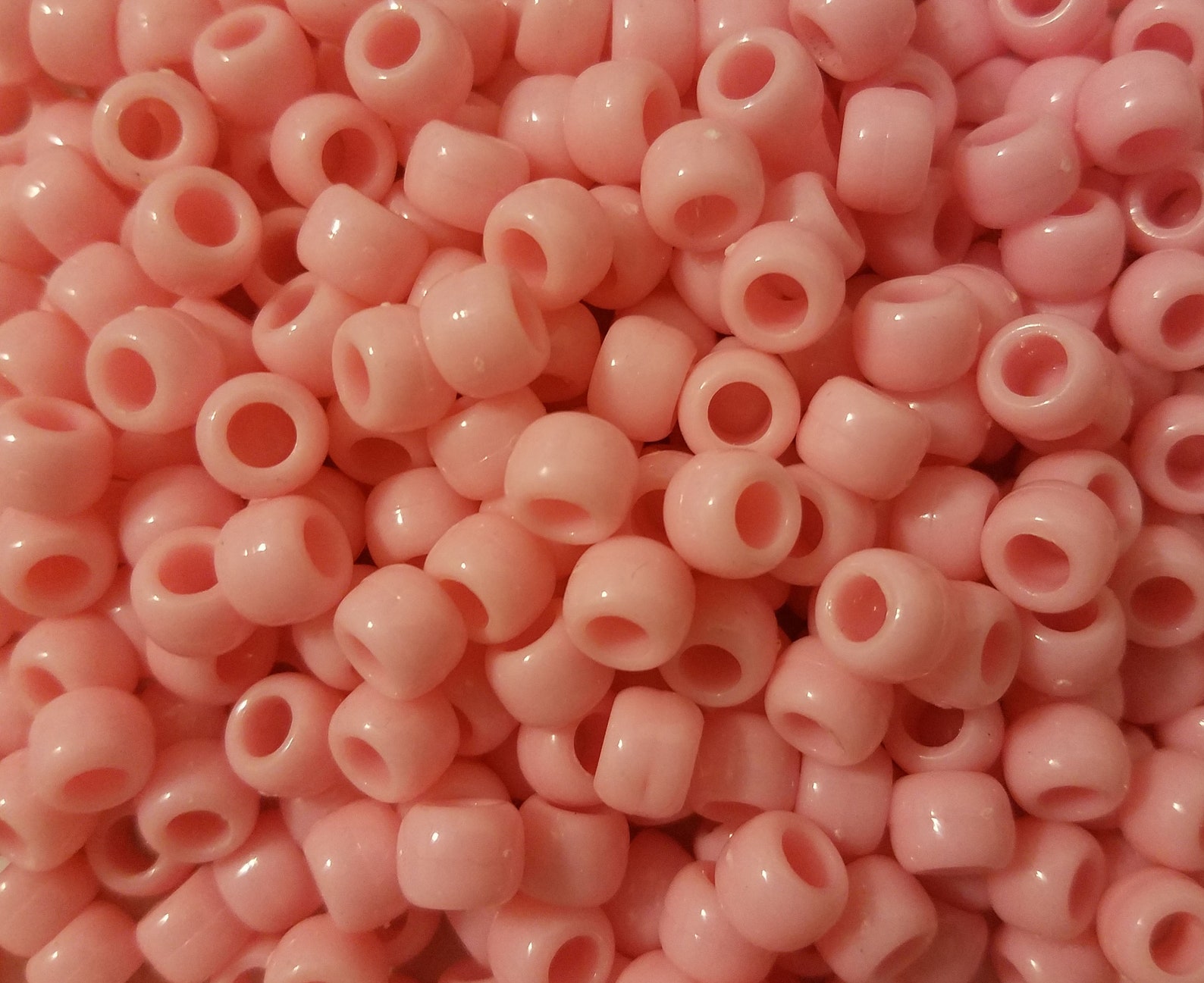 1,000 Pcs Opaque Plastic Pony Beads 6mm X 9mm for Jewelry Crafts - Etsy