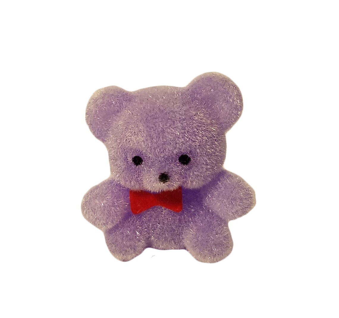 Lot of 12 Darice Craft 1 Miniature Flocked Teddy Bears - Etsy