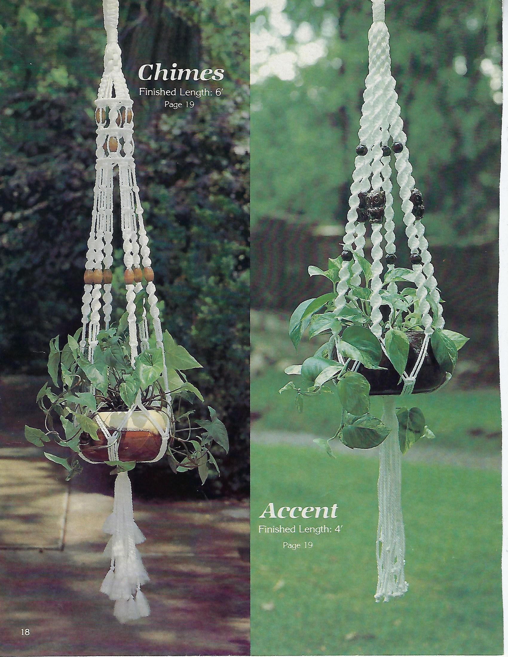 PDF ONLY Macrame Inspirations Book 1 Plant Hanger Patterns | Etsy