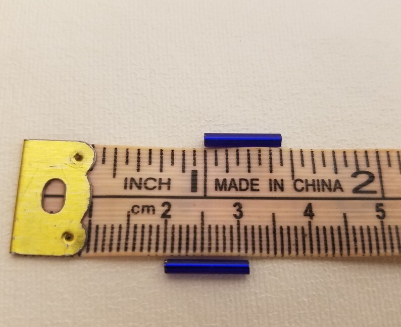 4oz 1600 pcs Vintage Size No. 5 Round Glass Tube Bugle | Etsy