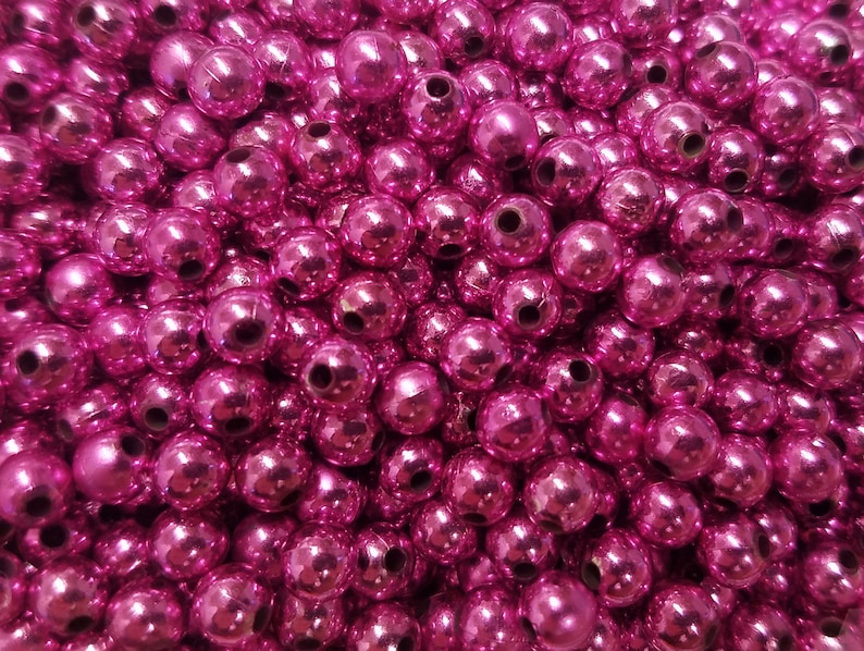 Lot of 1000 Loose Artificial Plastic Pearls 6mm Small Round - Etsy
