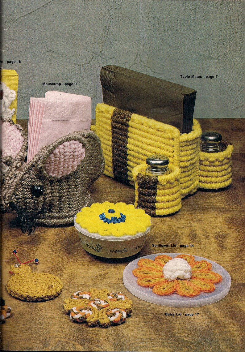 Macrame Royale Book Vintage Classic Kitchen Patterns | Etsy