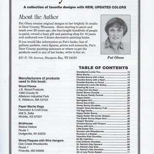 Pat Olson's Holiday Classics I Acrylic Decorative Painting Patterns ...