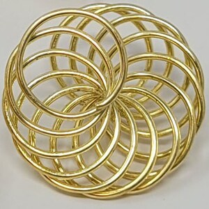 20 Pcs Gold Metal Coil Spring Spiral Craft Beading Jewelry Findings - Etsy