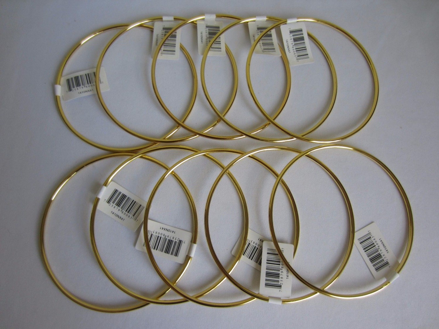 Lot of 10 Gold Metal Brass Macrame Craft Dreamcatcher Rings | Etsy