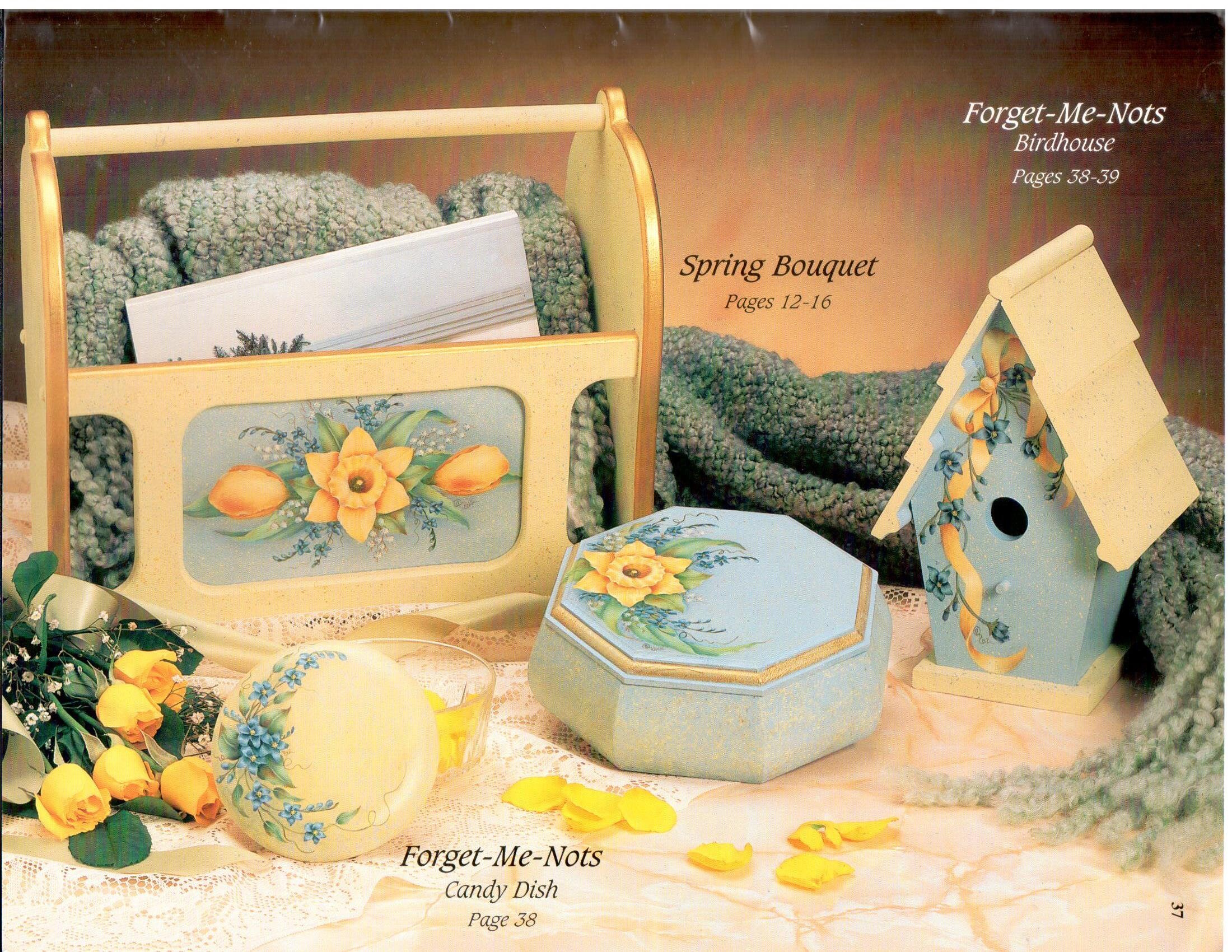 Heaven Sent Seasons Acrylic Decorative Painting Patterns Craft Book ...
