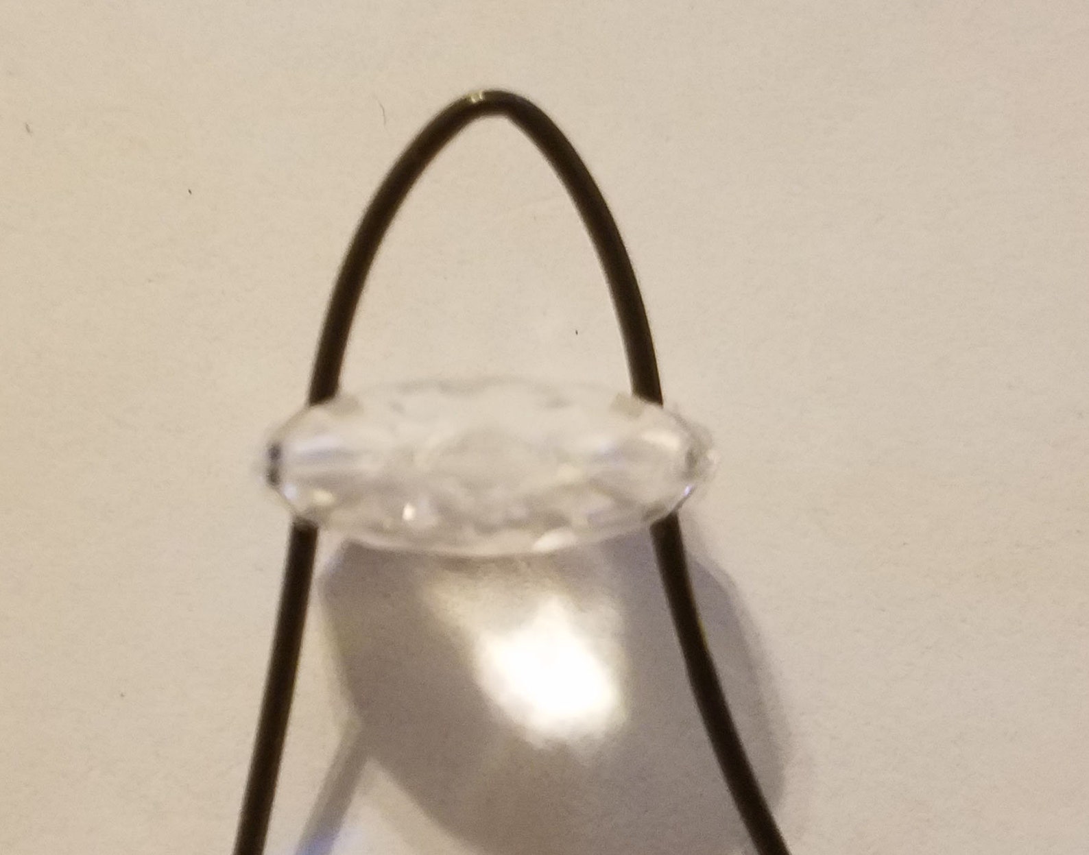 Pack of 50 Crystal Clear Acrylic Plastic Octagon 15mm Faceted Gemstone ...