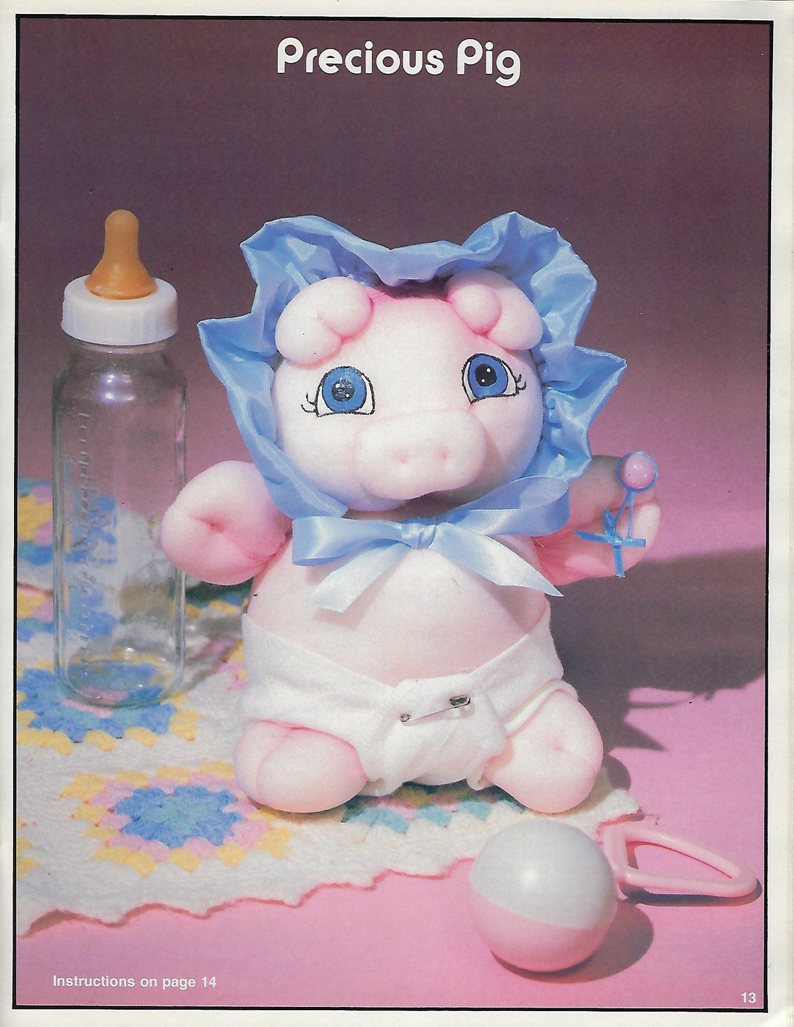 Nursery Soft Sculpture Doll Toy Making Sewing Patterns for - Etsy