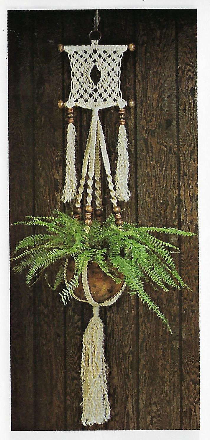 PDF ONLY - the 1977 Macrame Craft Calendar Book Downloadable Patterns ...