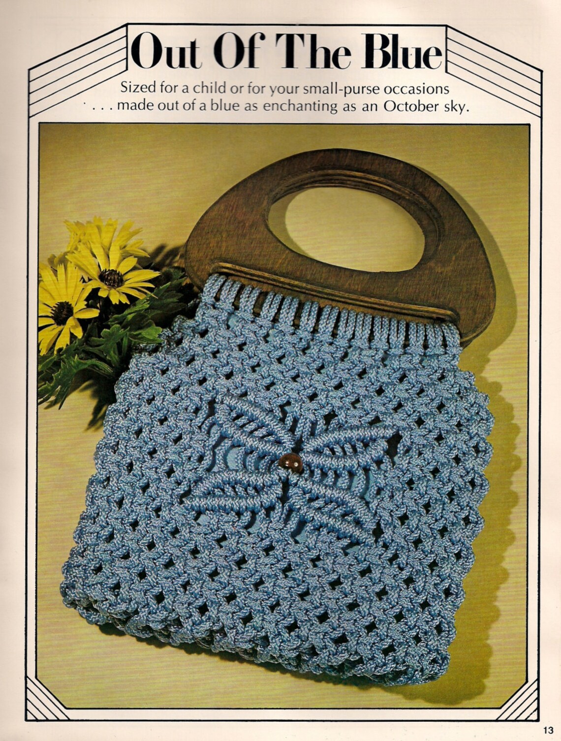 Buy Vintage the Macrame Pursemaker Book Patterns for 14 Different Purse ...