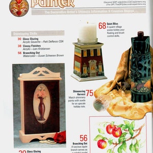 The Decorative Painter Magazine September/october 2001 Issue 5 Vintage ...