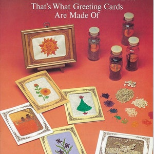 Mini-crafts for Greeting Card Vintage Card Making Craft How to ...
