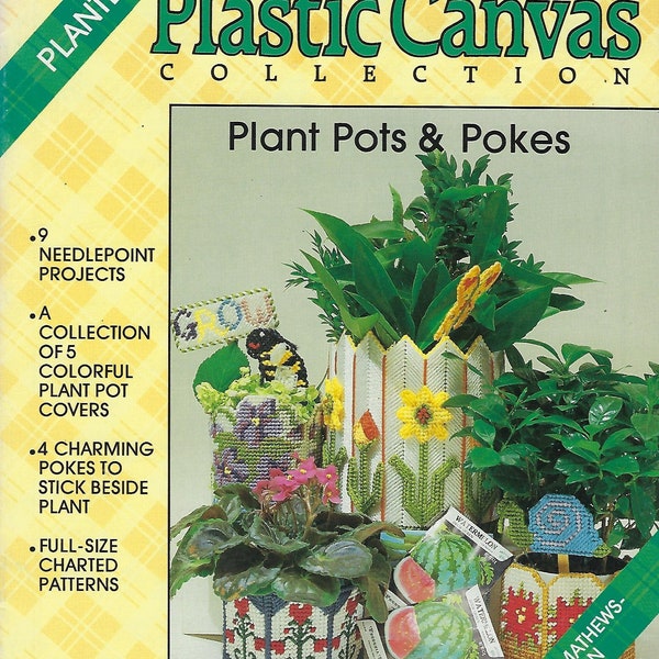 Plastic Canvas Plant Patterns - Etsy