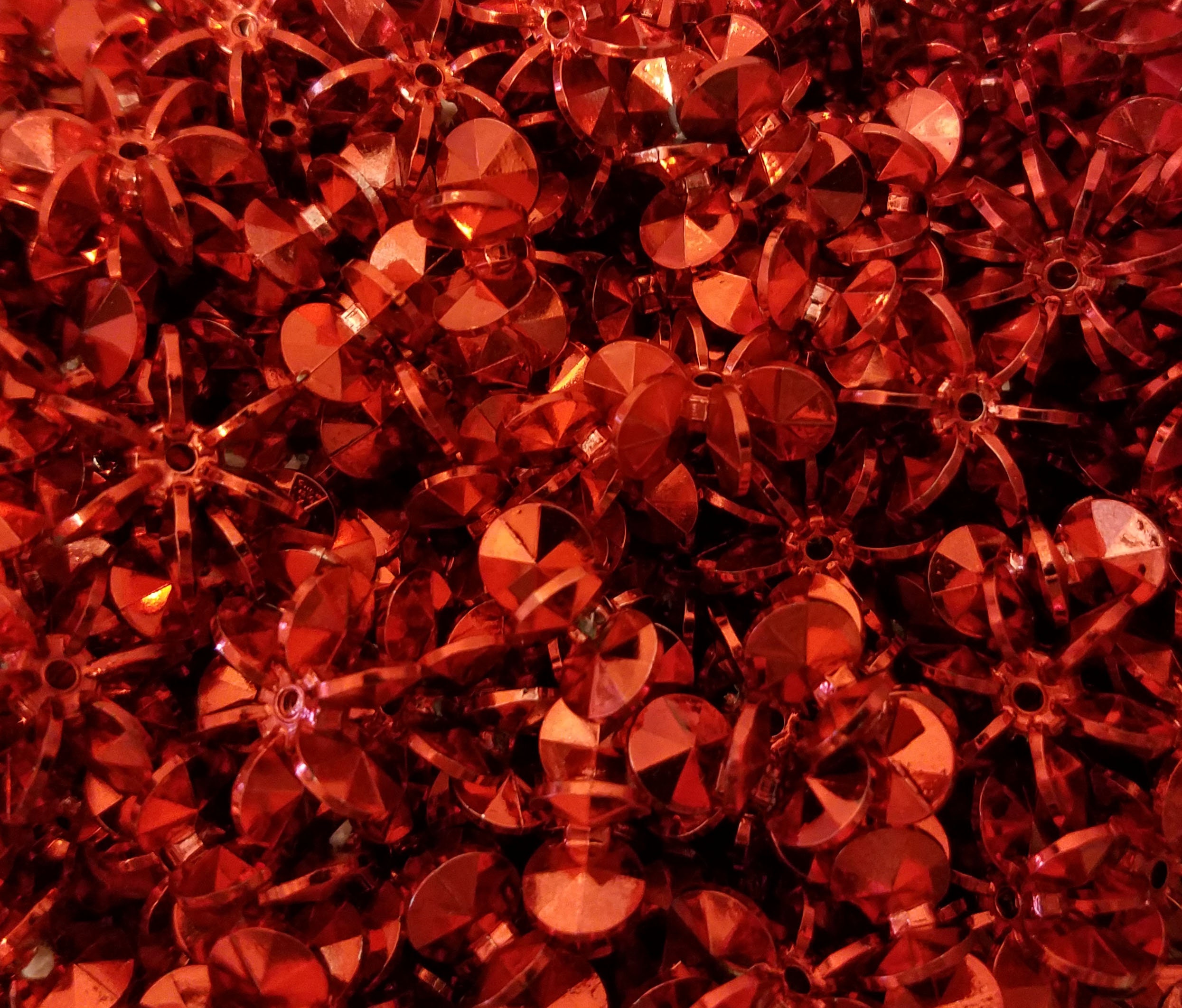 200 Pcs 18mm Metallic Colors Starflake Sunburst Plastic | Etsy