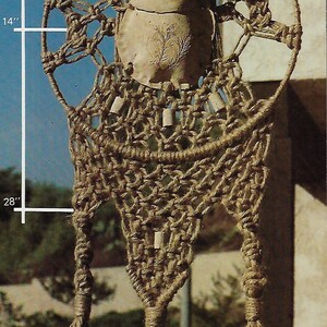 PDF ONLY Mixed Media Macrame Wall Art Patterns Downloadable Craft Book ...