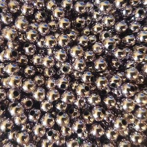 Lot of 1,000 Loose Artificial Plastic Pearls 5mm Small Round Craft ...