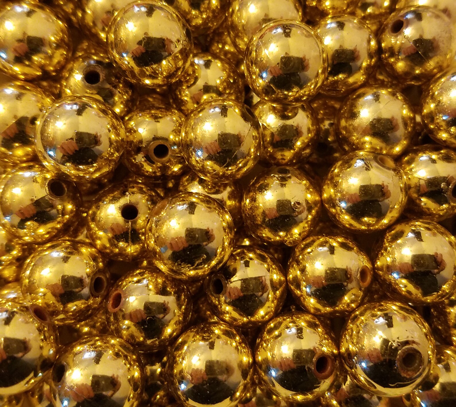 Lot of 100 Loose Artificial Plastic Pearls Large 14mm Round - Etsy