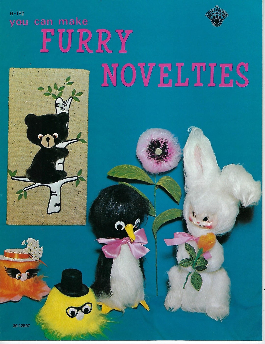 You Can Make Furry Novelties Vintage Fur Animal, Monsters, Doll Making ...