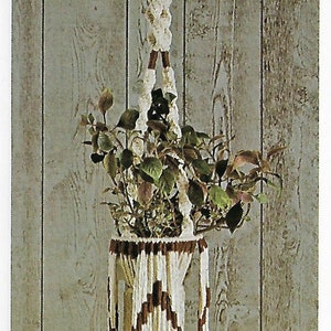 PDF ONLY - the 1977 Macrame Craft Calendar Book Downloadable Patterns ...