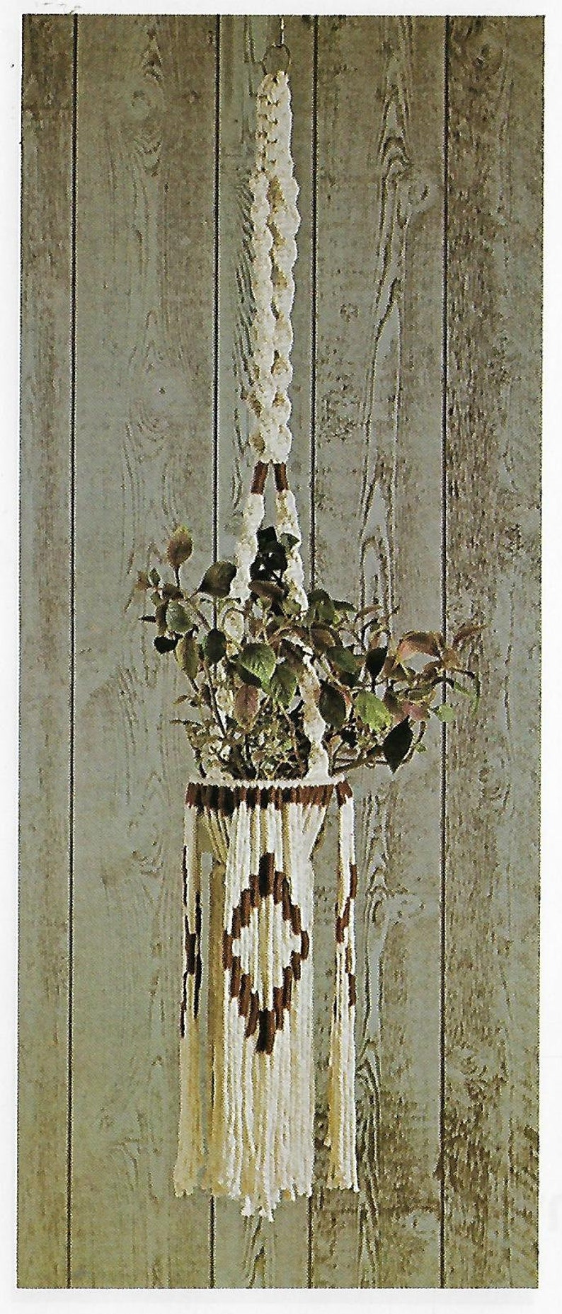 PDF ONLY - the 1977 Macrame Craft Calendar Book Downloadable Patterns ...