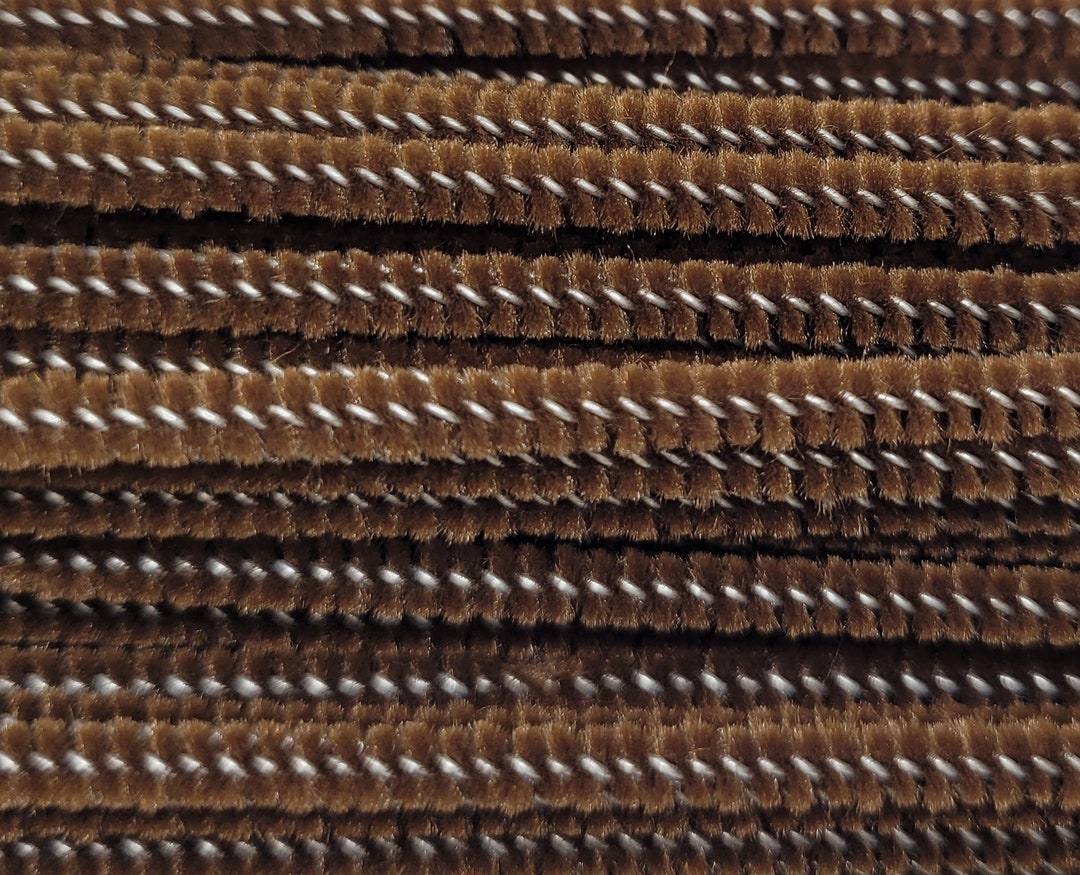 Box of 100 Pcs 12" X 1/8" 3mm Wide Wired Pipe Cleaners Craft Chenille ...