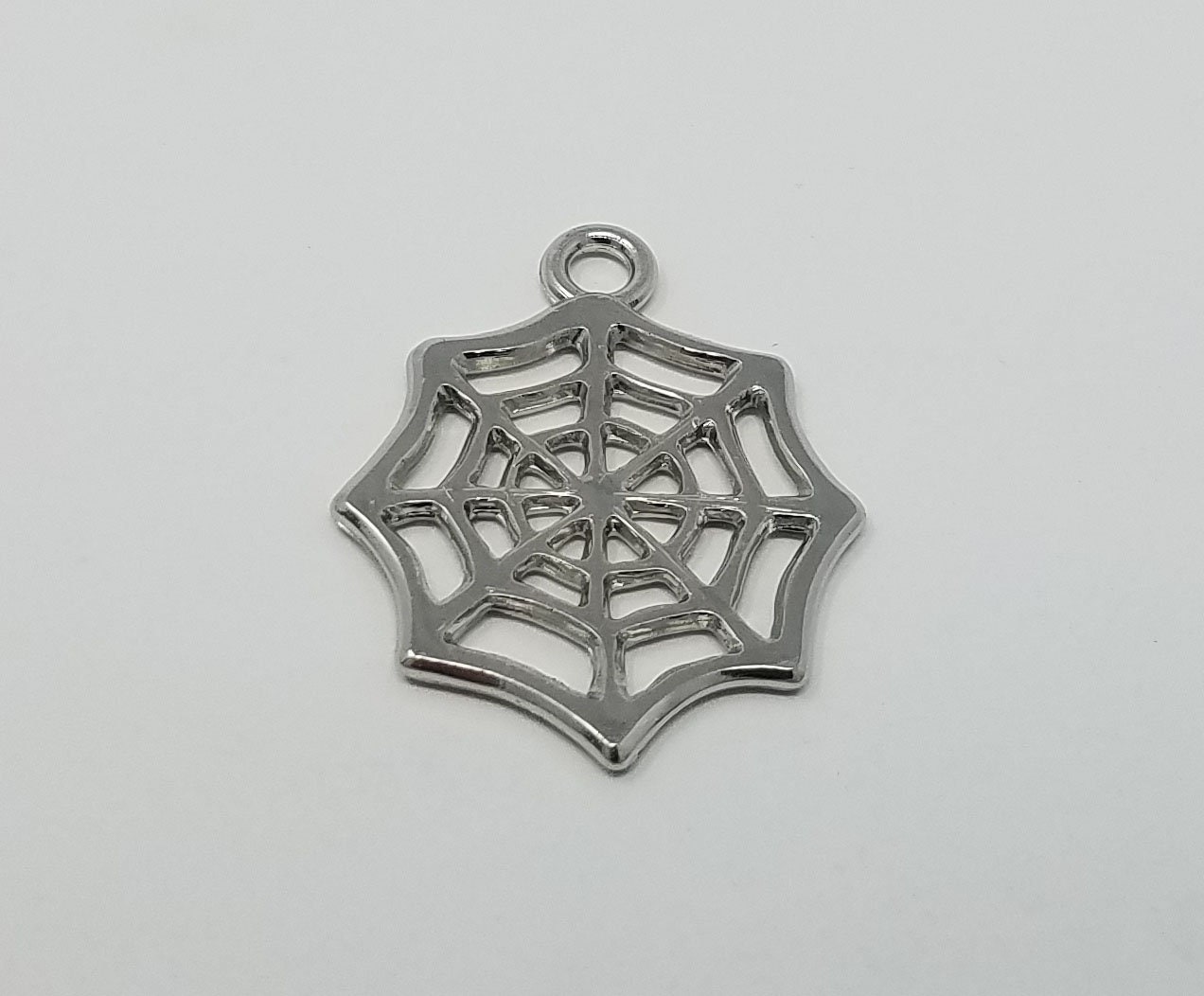 144 pcs Plastic Filigree Spiderweb Cob Web Halloween Charms | Etsy