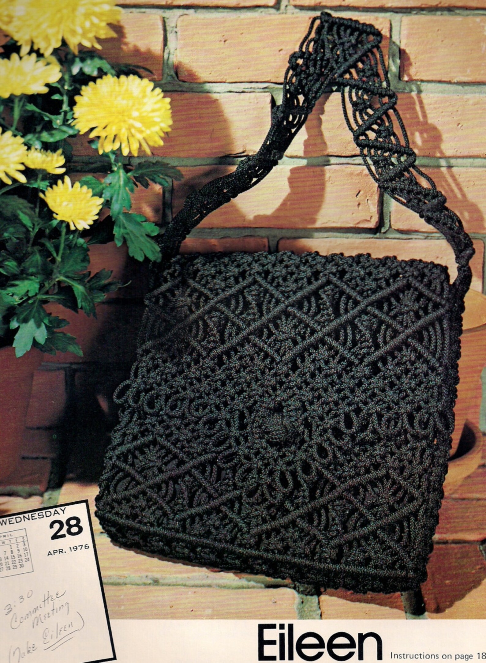 Vintage Purse Strings Vol. 2 Macrame Handbag Patterns - Etsy