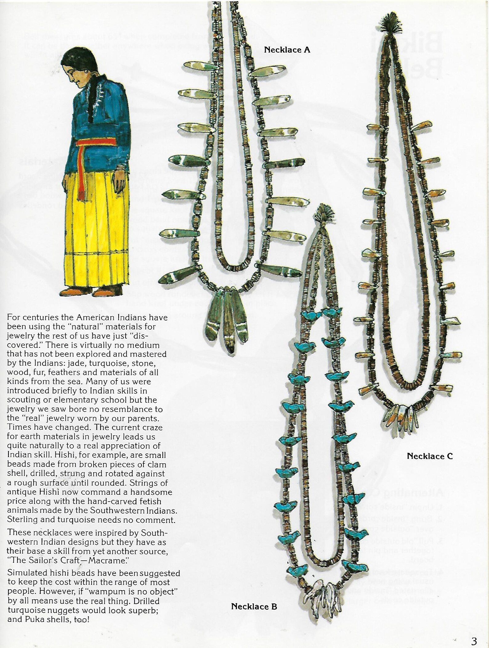 Square Knot Macrame Jewelry Patterns Book H236 | Etsy