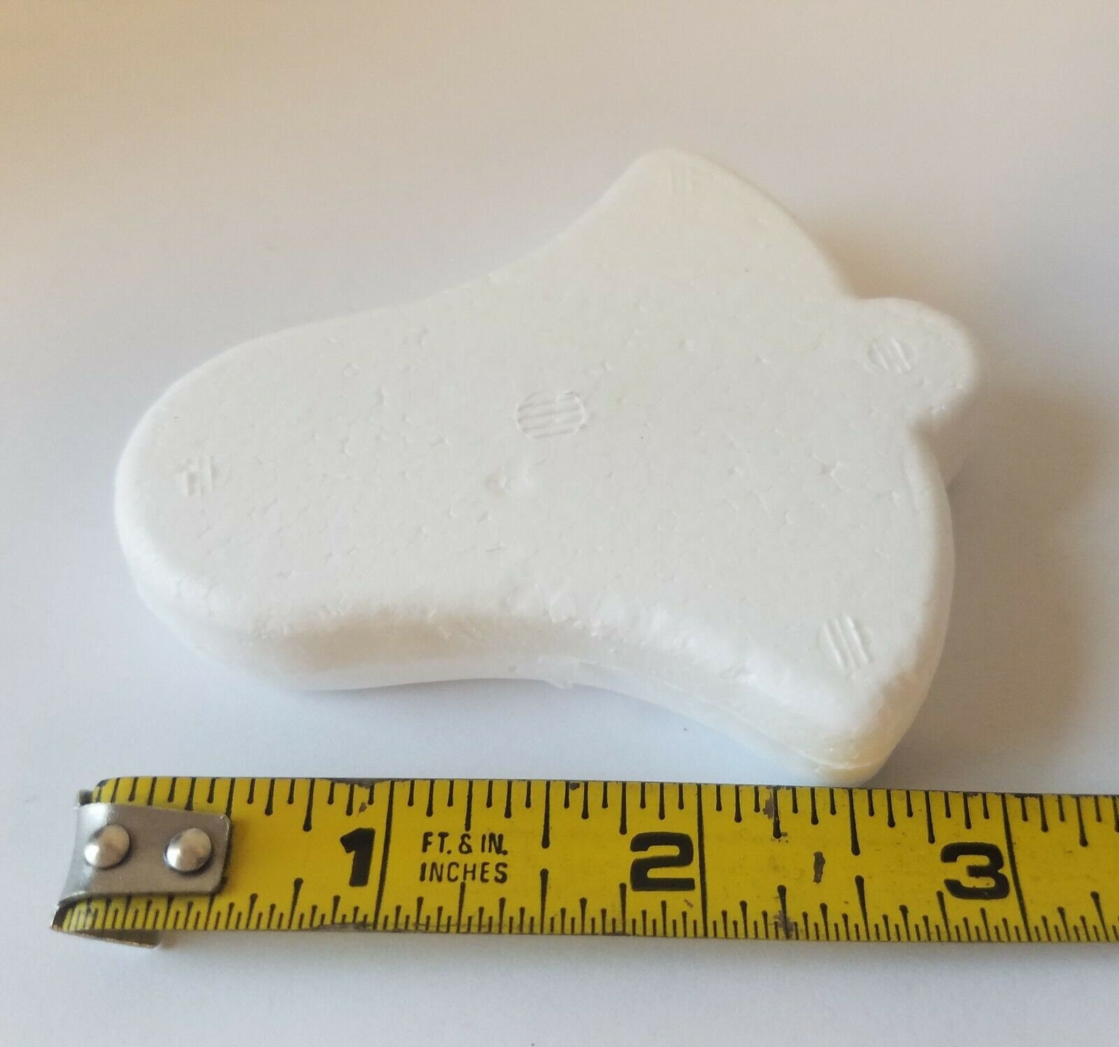 Lot of 25 Styrofoam Polystyrene Dylite Flat Bells Shapes Forms for Kids ...