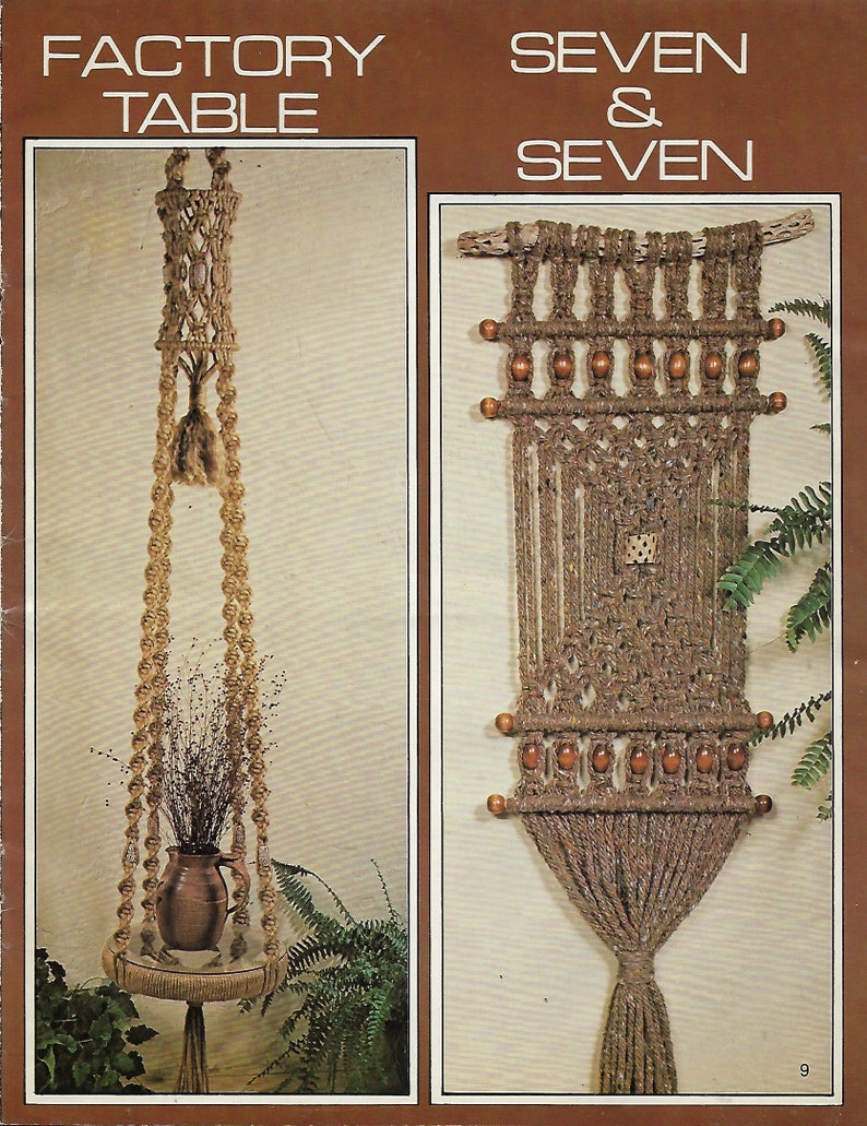 PDF ONLY Macrame for Beginners Vol. II Easy Patterns & - Etsy