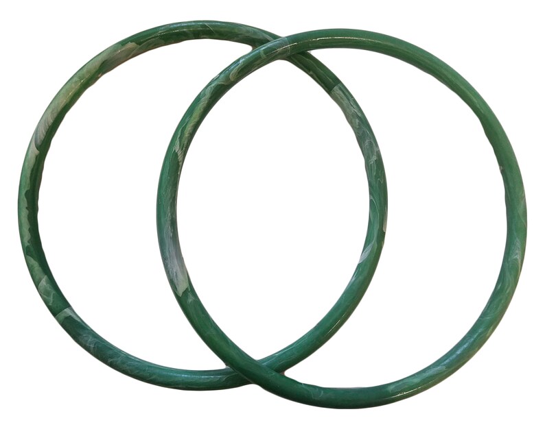 9 Round Vintage Plastic Marbella Purse Handles or - Etsy