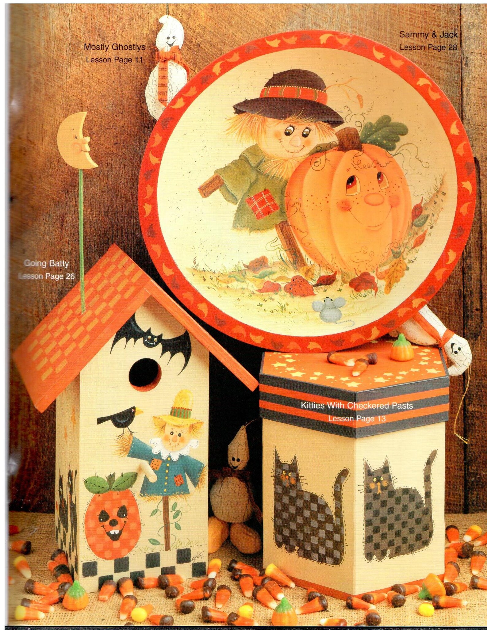 Starlight Sleep Tight! Acrylic Decorative Painting Patterns Craft Book ...