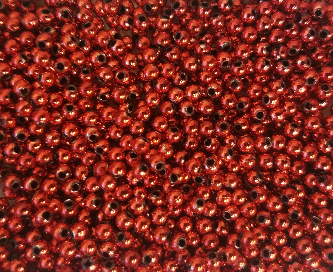 Lot of 2,000 Loose Artificial Plastic Pearls 3mm Tiny Round Beads - Etsy