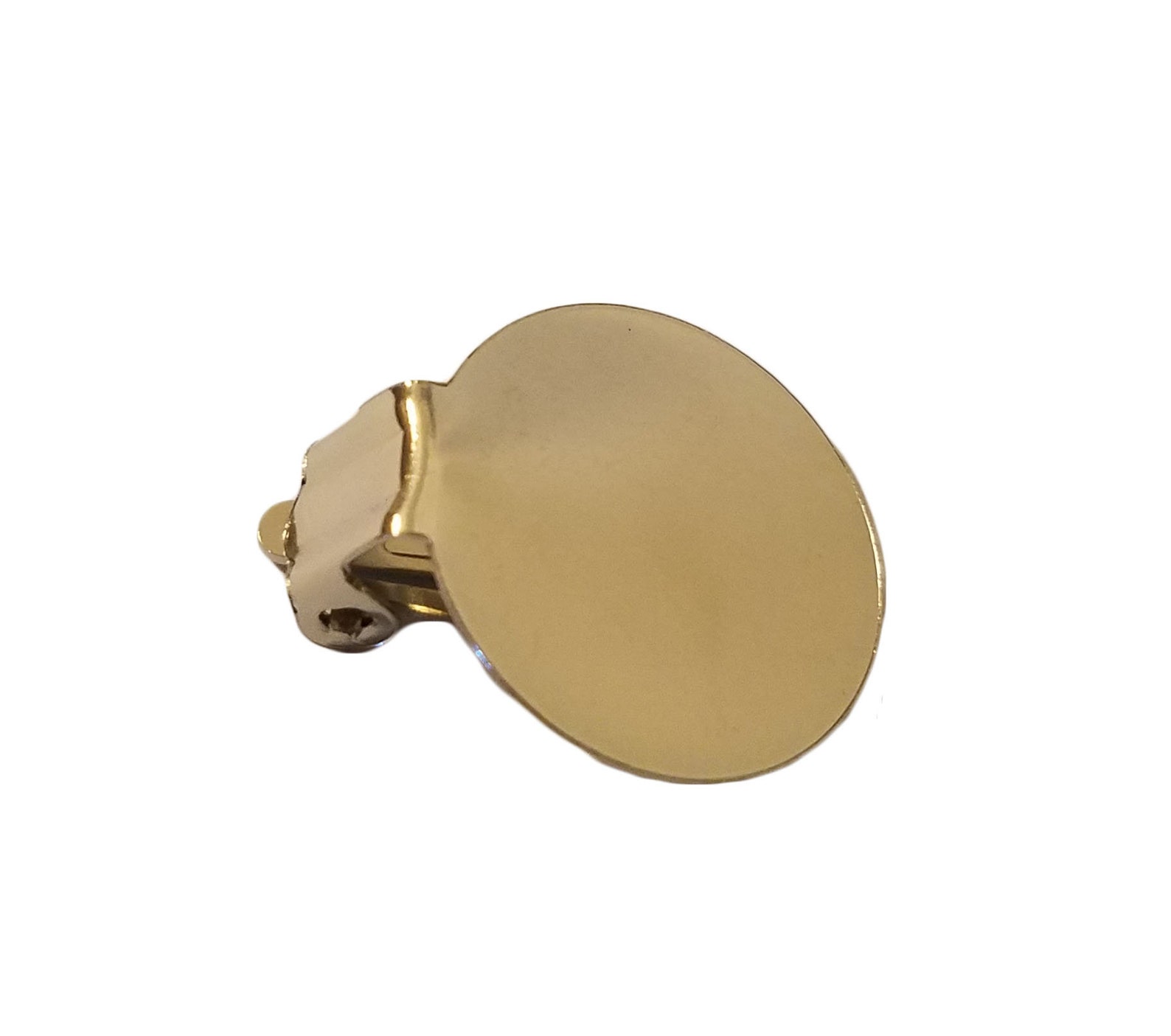 12 Pair Silver Tone Metal Clip on Earring Backs Backings 18mm - Etsy