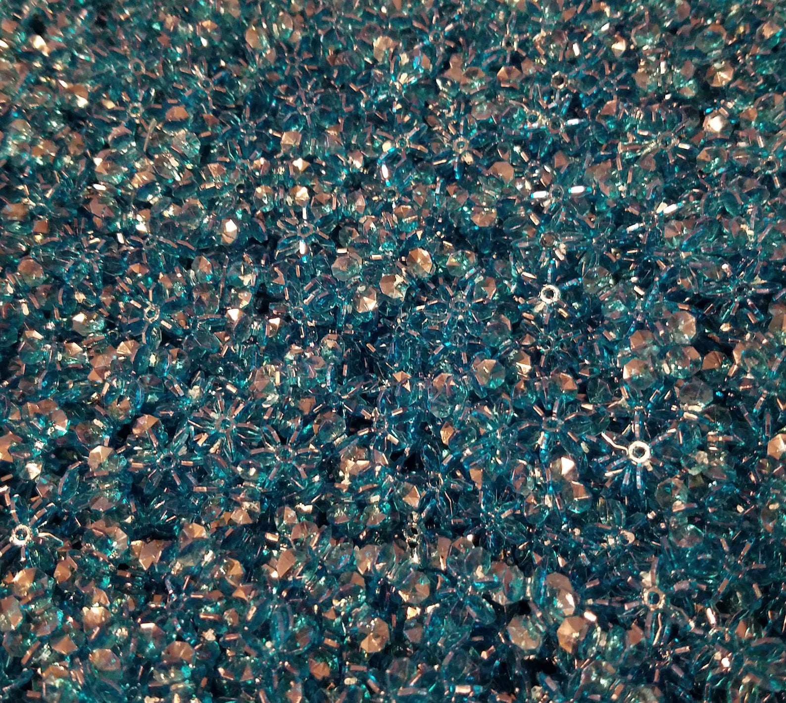 1000 pcs 12mm Transparent Translucent Starflake Sunburst | Etsy