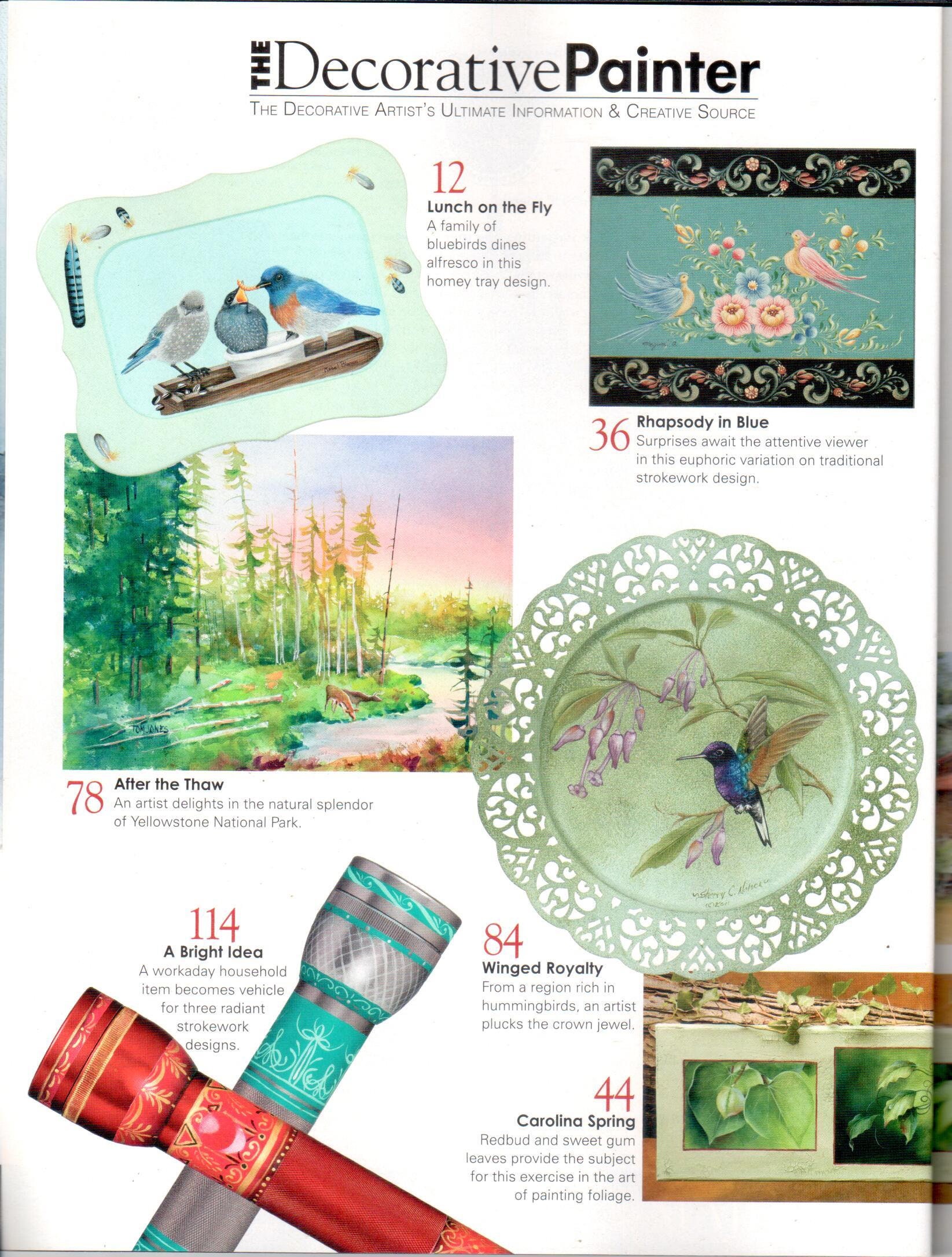 The Decorative Painter Magazine 2011 Issue 2 Decorative Painting ...