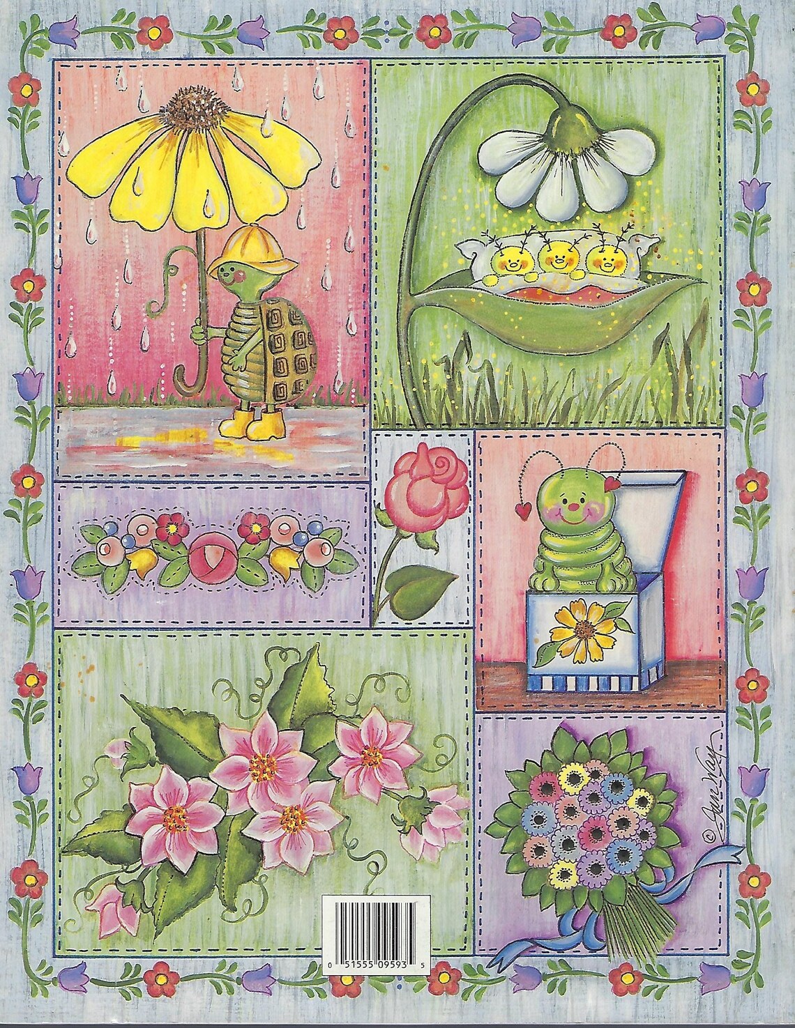 The Posie Patch Jan Way Acrylic Decorative Painting Patterns Craft Book ...