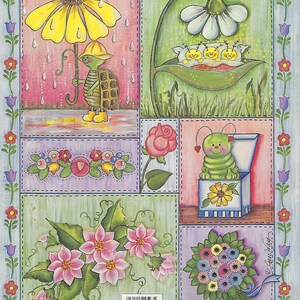 The Posie Patch Jan Way Acrylic Decorative Painting Patterns Craft Book ...