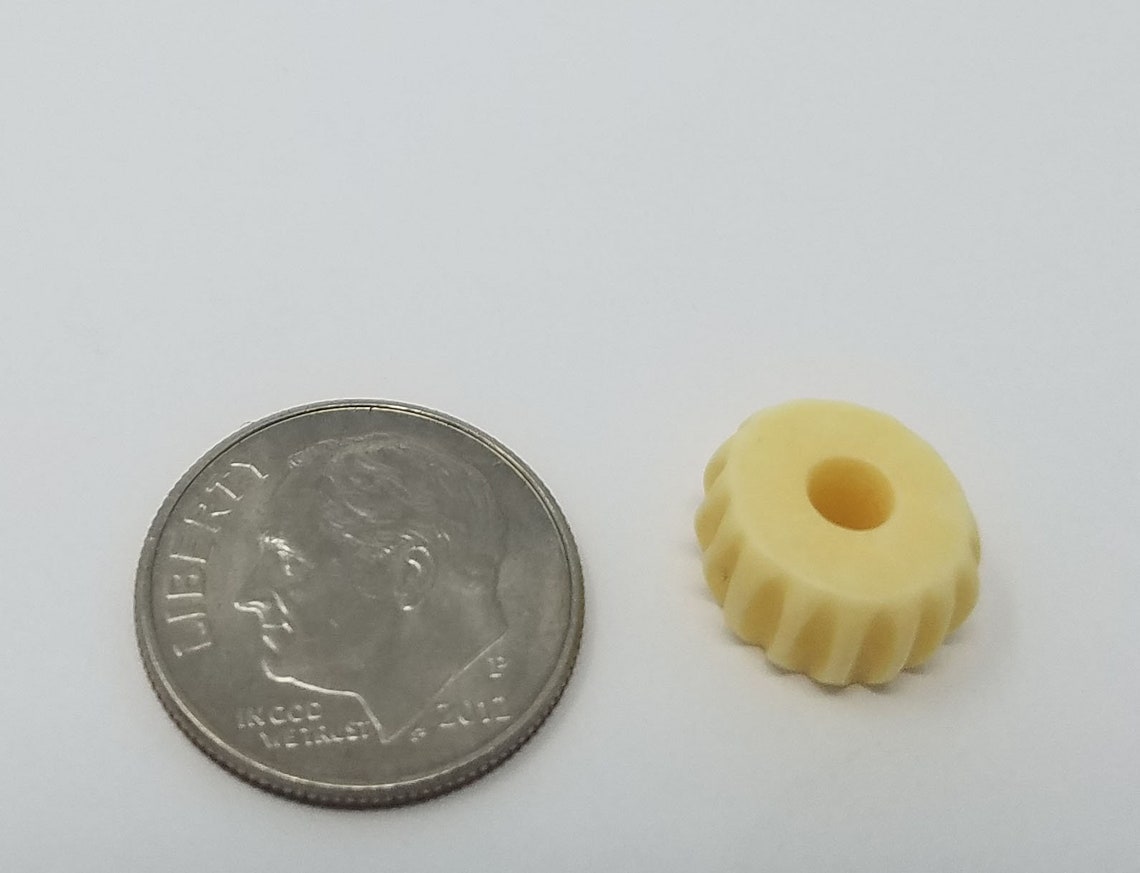 Pack of 100 Plastic Tribal Fluted Disc Spacer Beads 11mm Round - Etsy