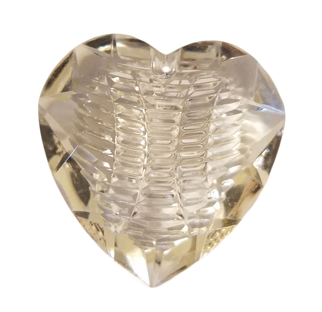 Pack of 8 Crystal Clear Acrylic Plastic Large 40mm Heart Beads Charms ...