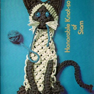 PDF ONLY - Macrame Animal Art Downloadable Patterns - Lion, Pig, Frog ...