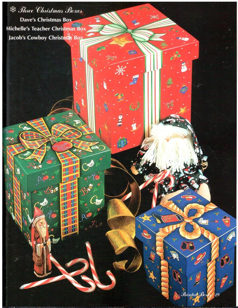 A Collection of Painted Boxes Charming Keepsake Boxes for the - Etsy