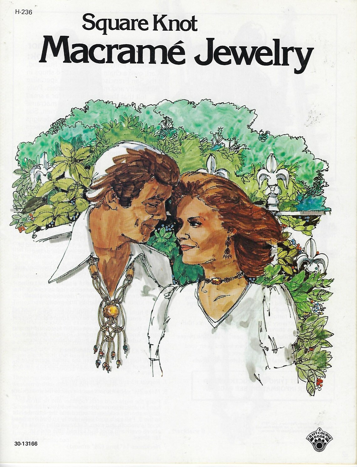 Square Knot Macrame Jewelry Patterns Book H236 - Etsy