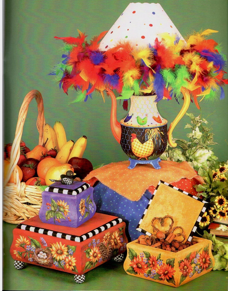 Cuisine D'art Sandra Mclean Decorative Painting Kitchen Food Patterns ...