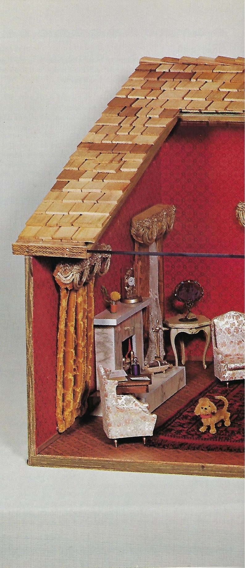 Easy to Make Miniature Rooms 1 for Dolls Dollhouses Vintage | Etsy