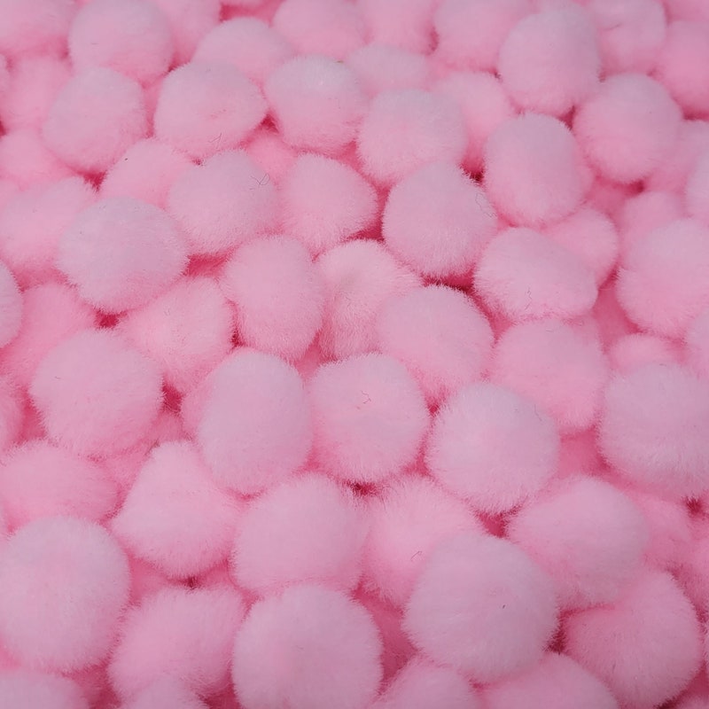 Pink Pom Puff - Etsy
