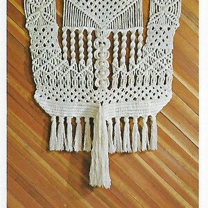 PDF ONLY - the 1977 Macrame Craft Calendar Book Downloadable Patterns ...