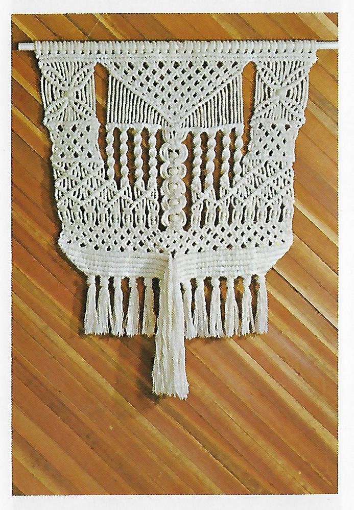 PDF ONLY the 1977 Macrame Craft Calendar Book Downloadable | Etsy
