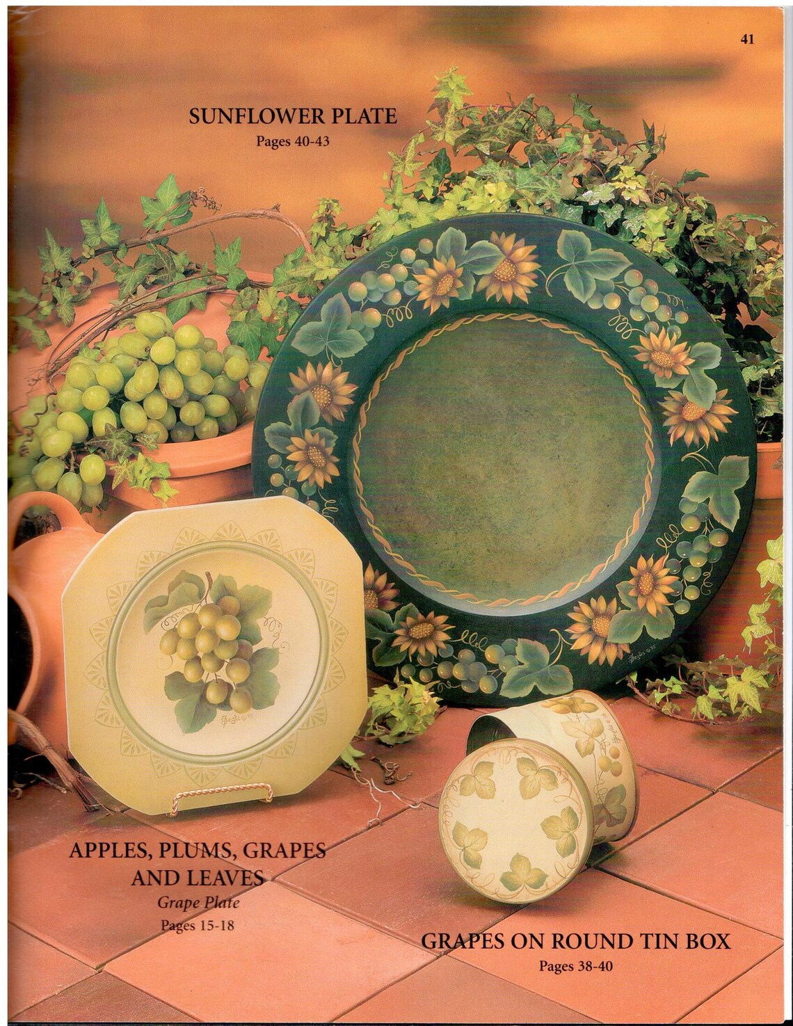 Our Country Heritage Volume IV 4 Decorative Painting Patterns Book ...