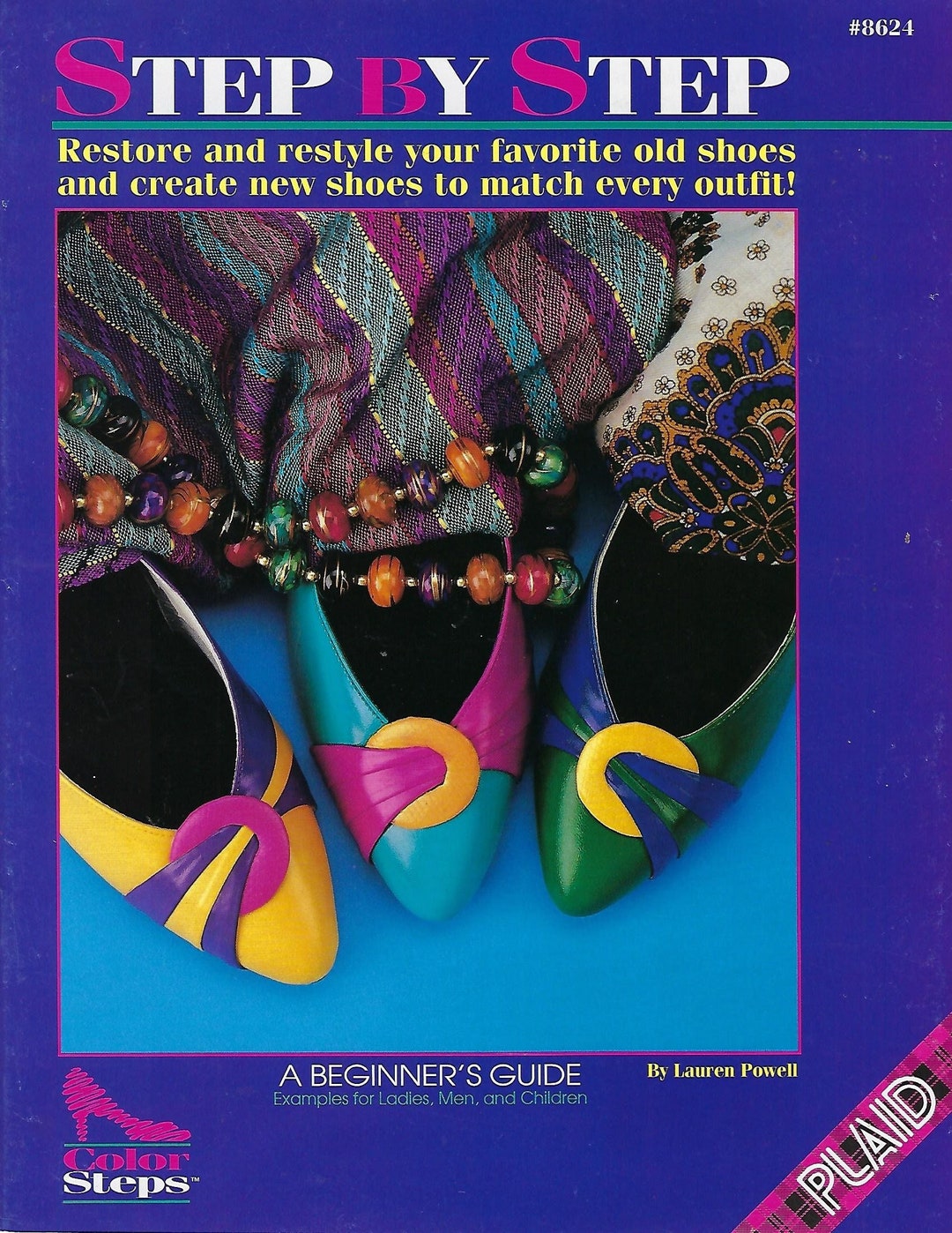 Step by Step Patterns to Decorate Shoes VTG 90's Painting Craft Book - Etsy